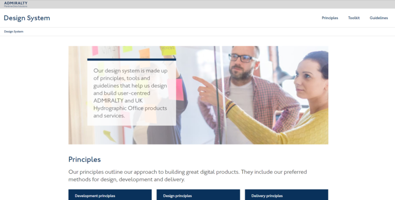 Improving user experience with the new UKHO design system – UK ...