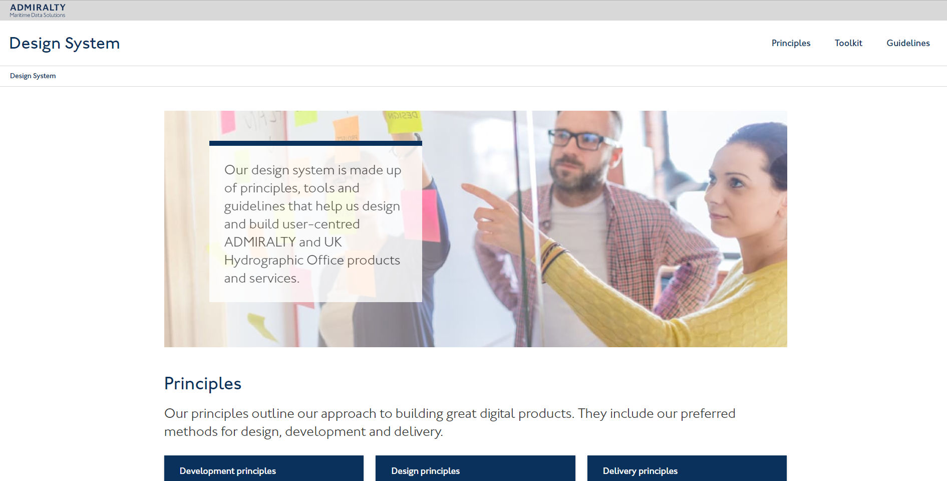 Improving user experience with the new UKHO design system – UK ...